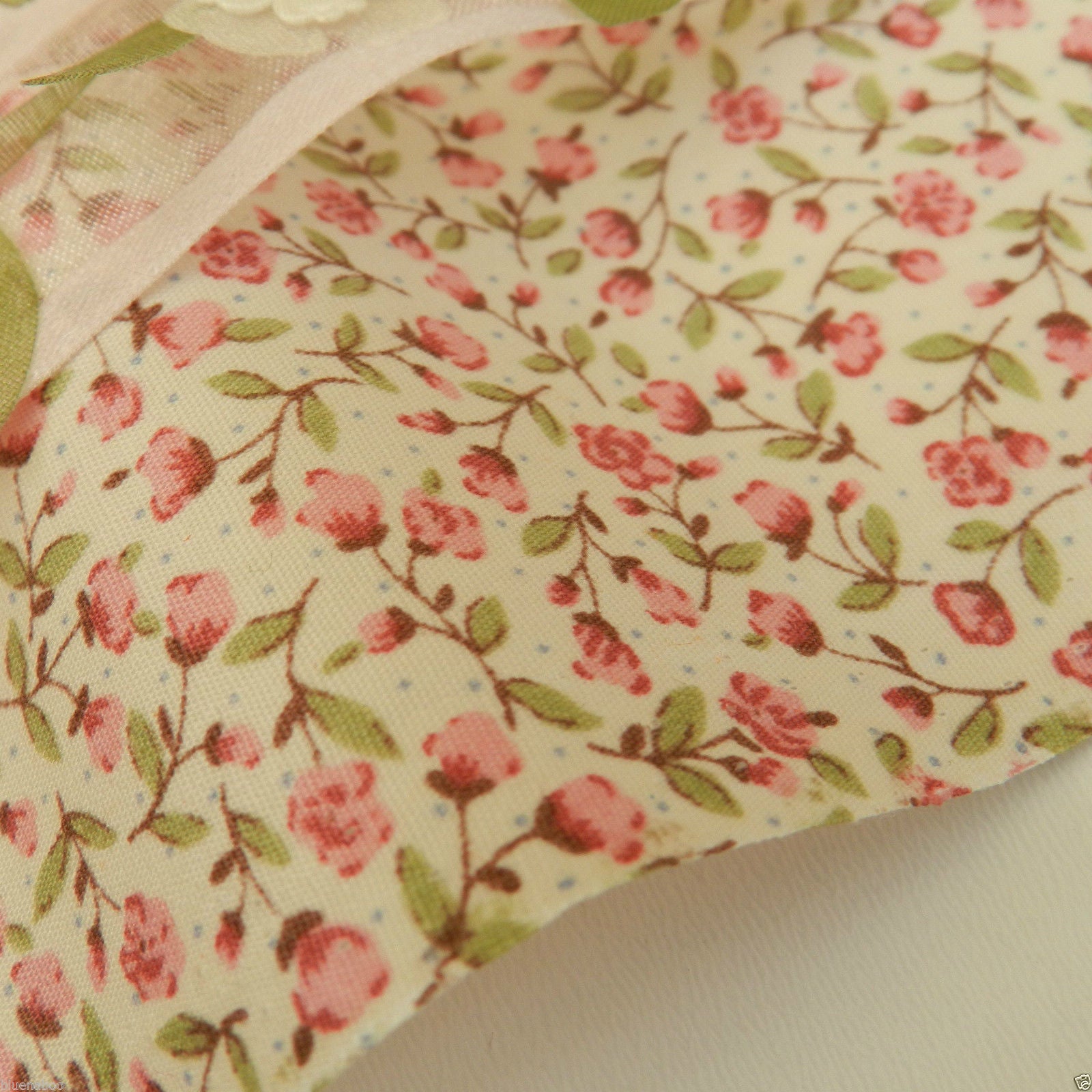 Small print floral fabric 100% cotton poplin, sold per 1/2 Metre from ...